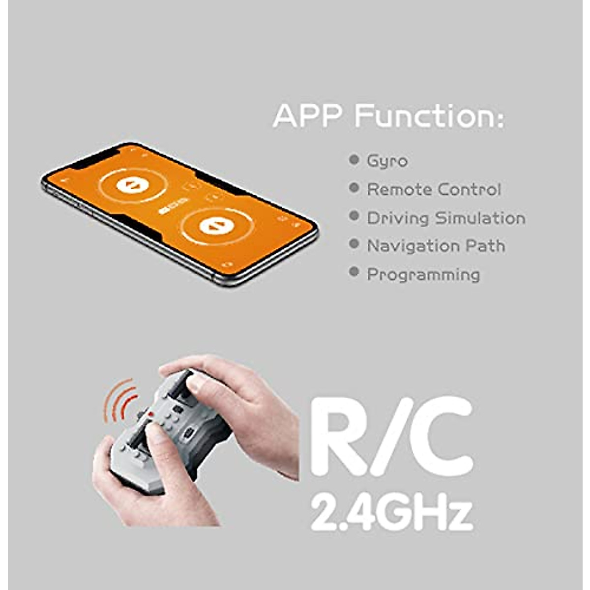 UNIQUE KIDS Building Remote Control STEM Building Kit for Boys 8-12 Tracked Racer Car/Tank/Robot 3 in 1 Educational Toys for 6 7 8 9 10 11 12 + Year Old Boys and Girls Birthday Gifts for Kids (Blue)