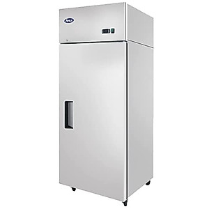 Atosa USA MBF8004GR Refrigerator, Reach-In, 28.7", Silver