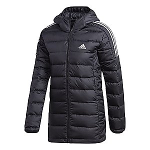 adidas Female Essentials Down Parka, Black,XS