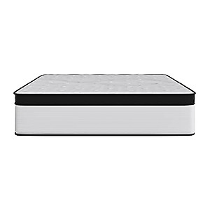 Taylor & Logan Linden 12" CertiPUR-US Certified Hybrid Pocket Spring Mattress in a Box with an Extra Firm Feel for Durable Support - Full