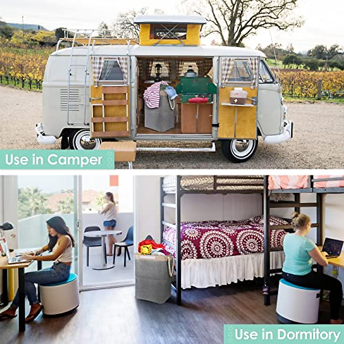 zzolee - Laundry Basket with Lid, Collapsible Laundry Hamper for Couple, with A Removable Mesh Bag, Holds Up to A Week's Worth of Clothes