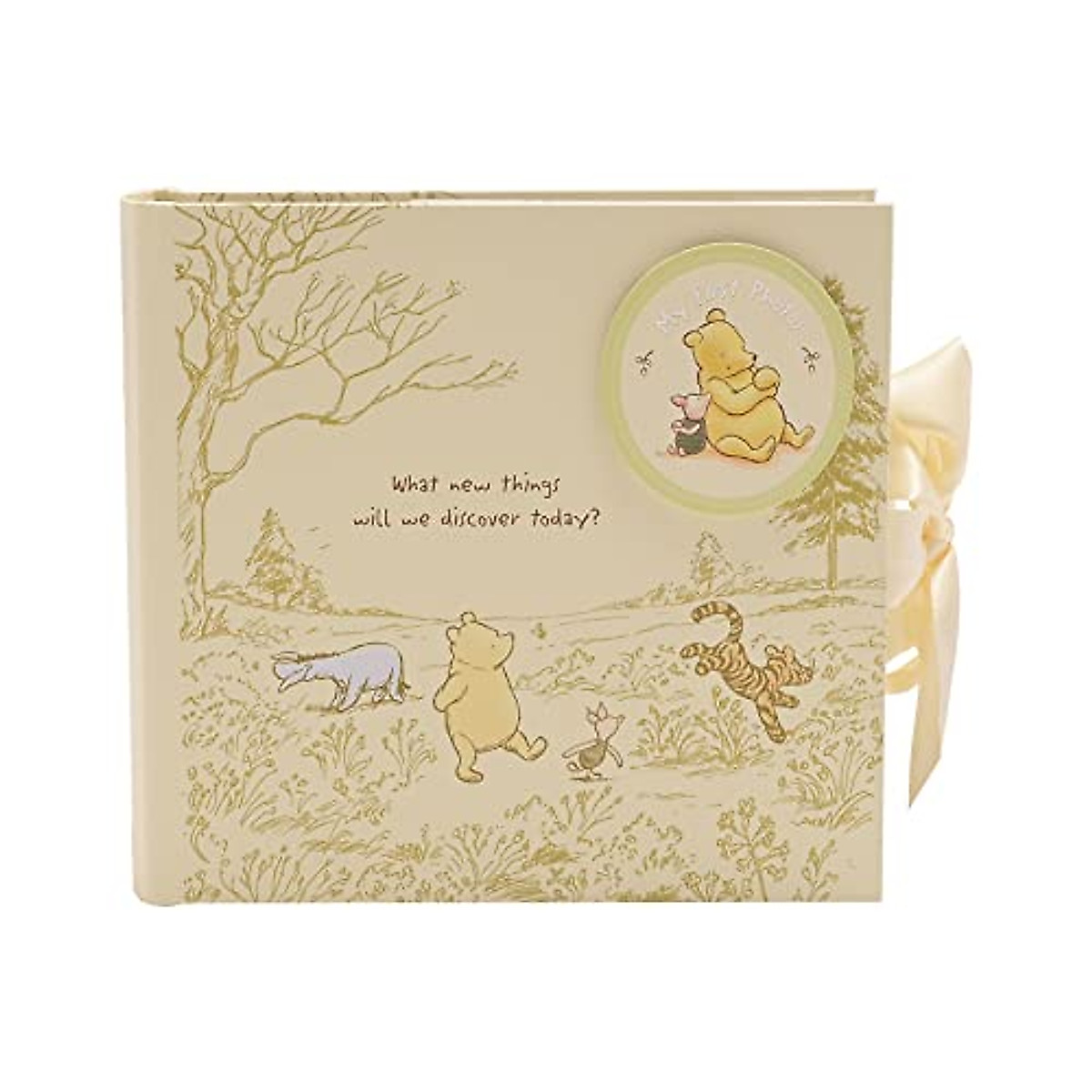Happy Homewares Winnie The Pooh Album with Images of Pooh, Piglet, Tigger and Eeyore - Officially Licensed