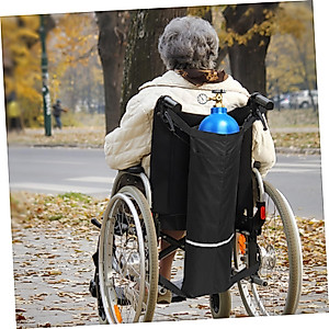 NOLITOY 3pcs shoulder bag medical oxygen backpack hanging bag buckle bag carrying bag oxygen tank oxygen cylinder holder sleeve medical wallet trolley bag wheelchair oxygen tank bag