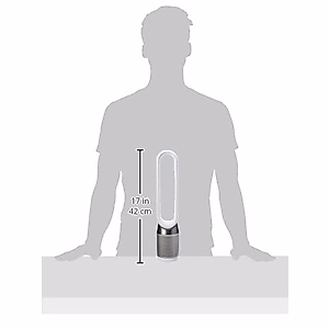 Dyson Pure Cool, TP04 - HEPA Air Purifier and Tower Fan, White/Silver