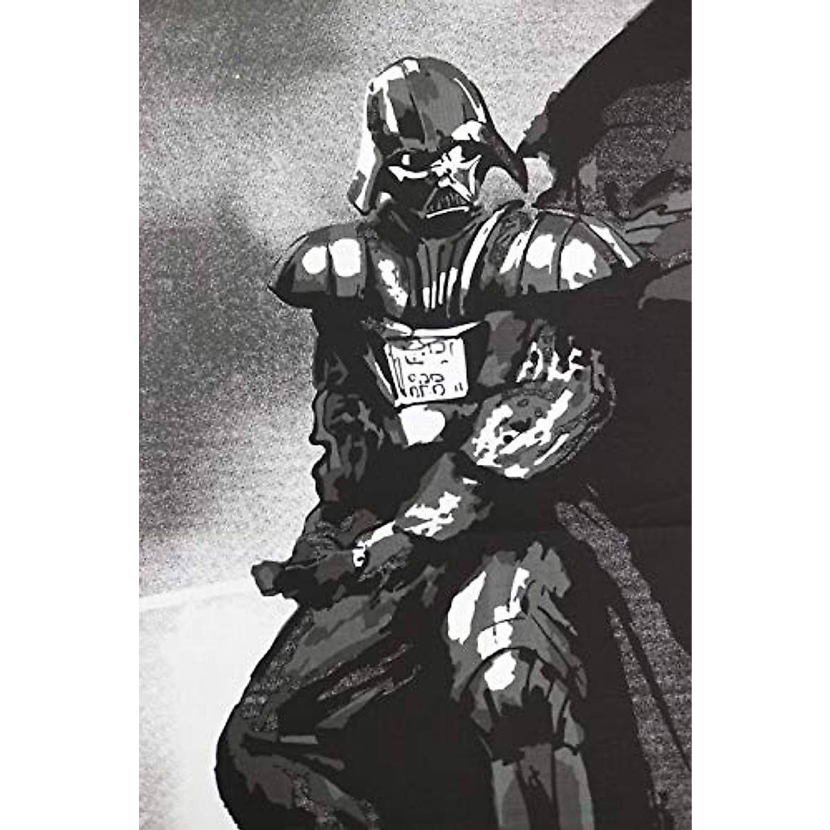 Marushin Tenugui Star Wars Darth Vader Sumie-e Style/Darth Vader 100% Cotton Made in Japan 2535031000