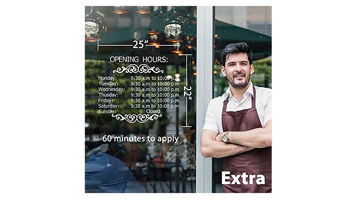 Customize Your Business Hours Sign - LOKAUS Kit