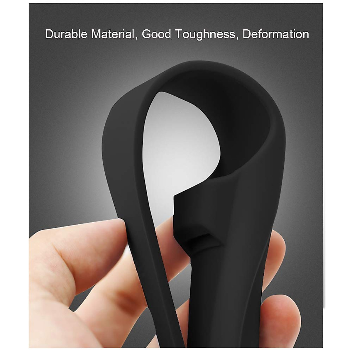 2-Pack Silicone Razor Case, Portable Soft Shaver Cover Bag Protector, Safety Waterproof Travel Razor Carrying Case (Blue+Grey)