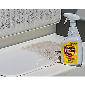 STAR BRITE Mold Stain & Mildew Stain Remover + Cleaner – Lifts Dirt & Removes Mildew Stains on Contact - 22 OZ Spray, clear (085616SS)