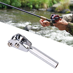 VGEBY Fishing Rod Tip-top Double Roller 5/6/7/8mm Inner Diameter for Boat Fishing Trolling (5#) Roller Rod Tip Fishing Rod Roller Tip Fishing Rod Roller Tip Fishing Rod Roller Tip