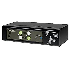 ConnectPRO - Monitor/Audio Switch - 2 Ports - Desktop (ADS-12-I)