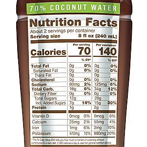 Zico Chocolate Coconut Water, Dairy-free, Plant-based, tastes like Chocolate Milk, 16.9 Fl Oz (Pack of 12)
