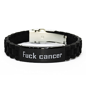 Motivational Metastatic Breast Cancer Bracelet, Fuck Cancer, Inspirational Metastatic Breast Cancer Gifts For Metastatic Breast Cancer Warrior