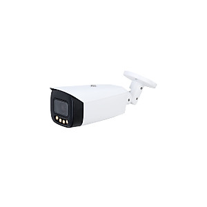 EmpireTech 4K 8MP 1/1.2" CMOS Ultra Low Light Full-Color AI IP Camera Warm LED Bullet SMD 3.0 IP67 Weatherproof, Built-in Mic and Speaker,ePOE and POE, SMD Plus,Face Detection,IPC-Color4K-X 3.6mm