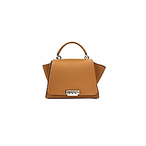ZAC Zac Posen womens Eartha Iconic Backpack Convertible Top Handle Bag, Camel, One Size US