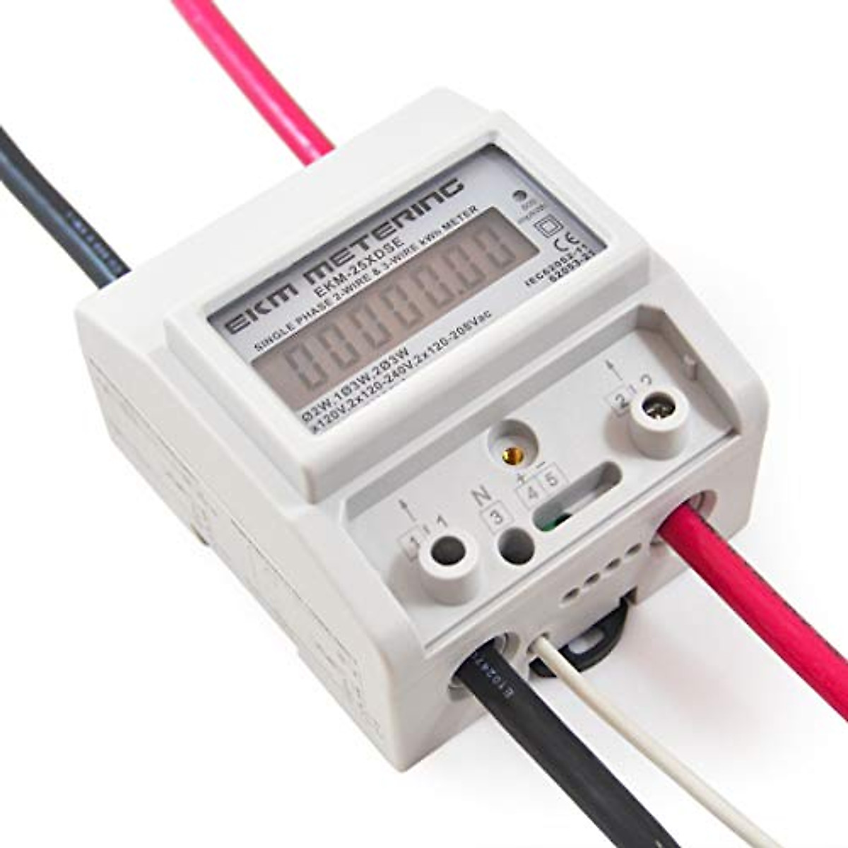 Single Phase kWh Meter, Pass-Through, 2 or 3-Wire, 120V up to 120/240V, 100A, 60Hz
