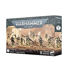 Warhammer Games Workshop 40,000 - T'au Empire: Kroot Carnivores Squad
