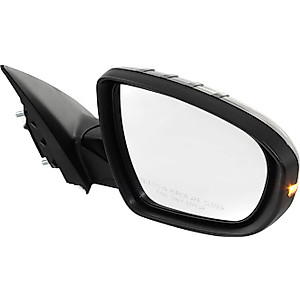 Kool Vue Driver & Passenger Side Power Heated Mirrors for Kia Optima 2012-2013 Power Fold With Signal Light Paintable USA Built Vehicle