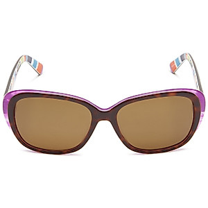 Kate Spade New York Hilde - Polarized Tortoise Purple/Dark Brown Polarized One Size