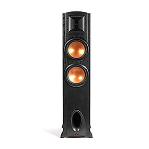 Klipsch Synergy Black Label F-300 Floorstanding Speaker with Dual 8" Woofers, Pair