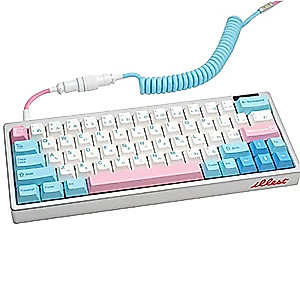 PBT Milk Japanese Keycaps 141 Keys Cherry Profile Dye Sublimation ANSI Layout for Mechanical Gaming Keyboard Cherry MX Switches