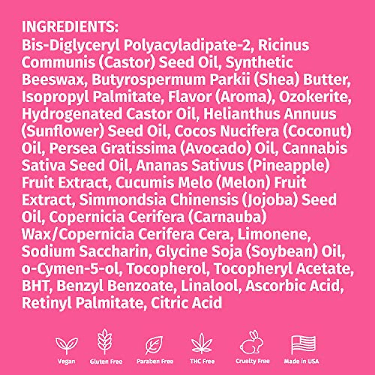 Hempz Sweet Pineapple & Honey Melon Herbal Lip Balm, .25 oz