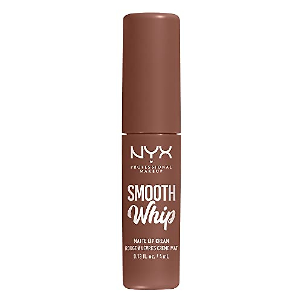 NYX PROFESSIONAL MAKEUP Smooth Whip Matte Lip Cream, Long Lasting, Moisturizing, Vegan Liquid Lipstick - Memory Foam (Cool Caramel)