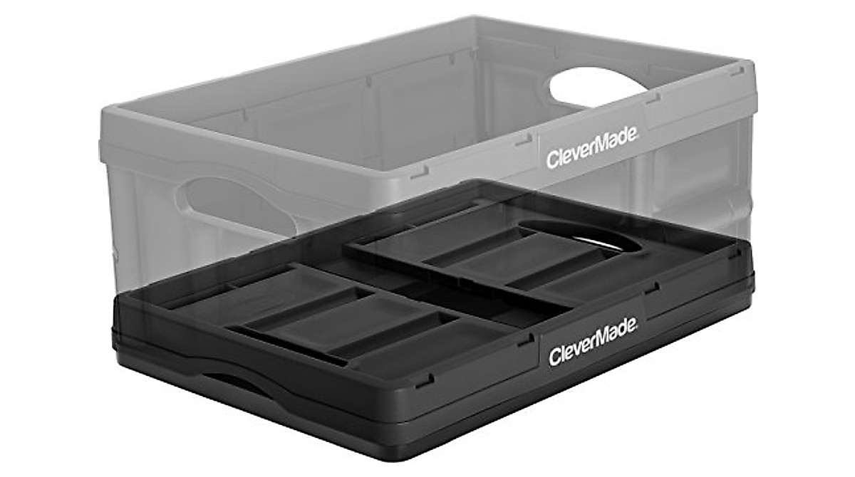 CleverMade Collapsible Storage Bins - Durable, Space-Saving & Versatile