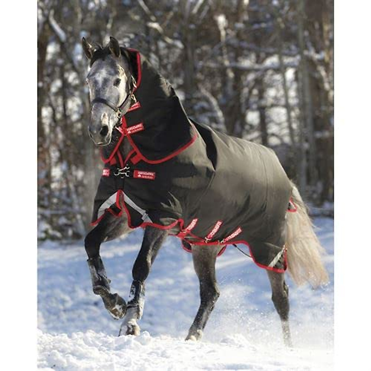 Rambo Supreme Turnout VariLayer 450g 78 Black/Red