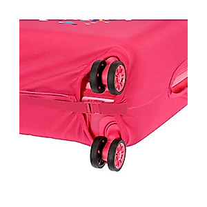 Disney Kids' Minnie Medium Suitcase Cover, Fuchsia, XXX