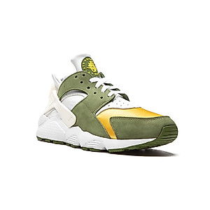 Nike Air Huarache LE x Stussy 'Dark Olive' 2021 US 4