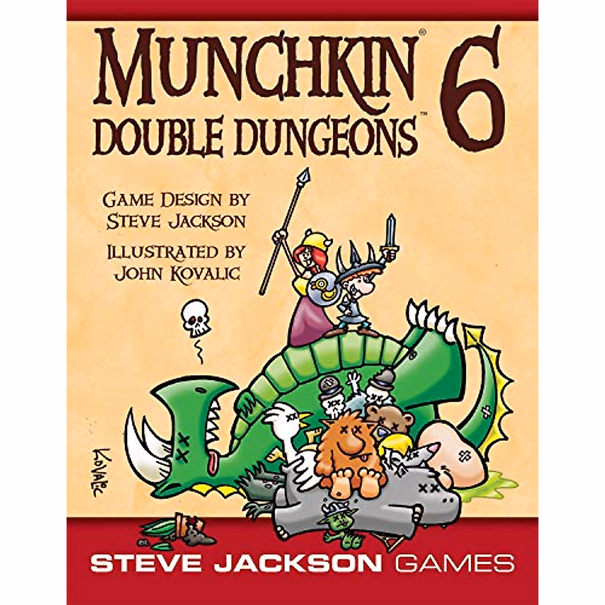 Steve Jackson Games Munchkin 6 Double Dungeons