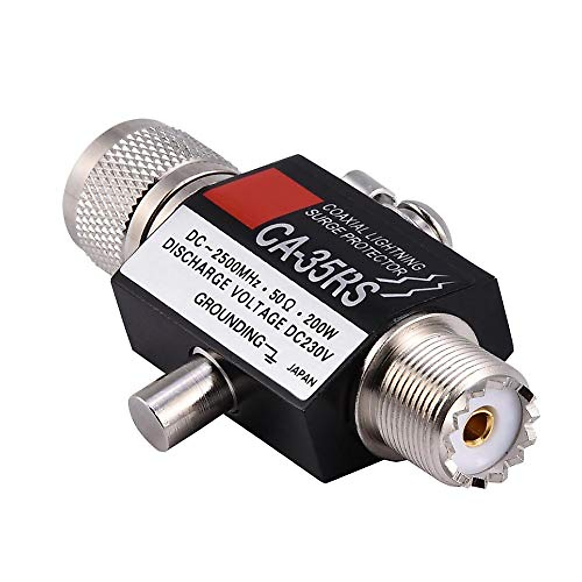 Socobeta Coaxial Lightning Surge Protector CA-35RS Arrester Male to Female UHF Connector