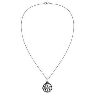 AeraVida Peace Dove Holy Spirit .925 Sterling Silver Pendant Necklace