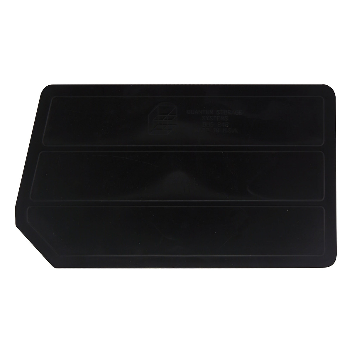 Quantum DUS242CL Storage Bin Divider Accessory | Tools Supply Parts Container Separator Fits with QUS242 Bin for Industrial Warehouse Hardware Factory School Hospital | Clear, Plastic (Pack of 6)