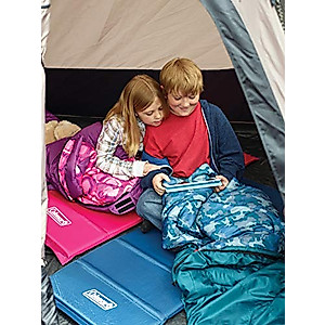 Coleman Kids 30 Degree Sleeping Bag, Blue Bandit