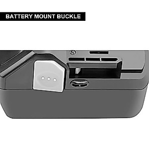 Upgraded 6000mAh! High-Output 18V Battery for Hitachi 18-Volt Tools BSL 1830C, BSL 1830, BSL 1815X, BSL 1815S, BSL 1825, 330139 330557 (Lithium-Ion Slide Style Battery)