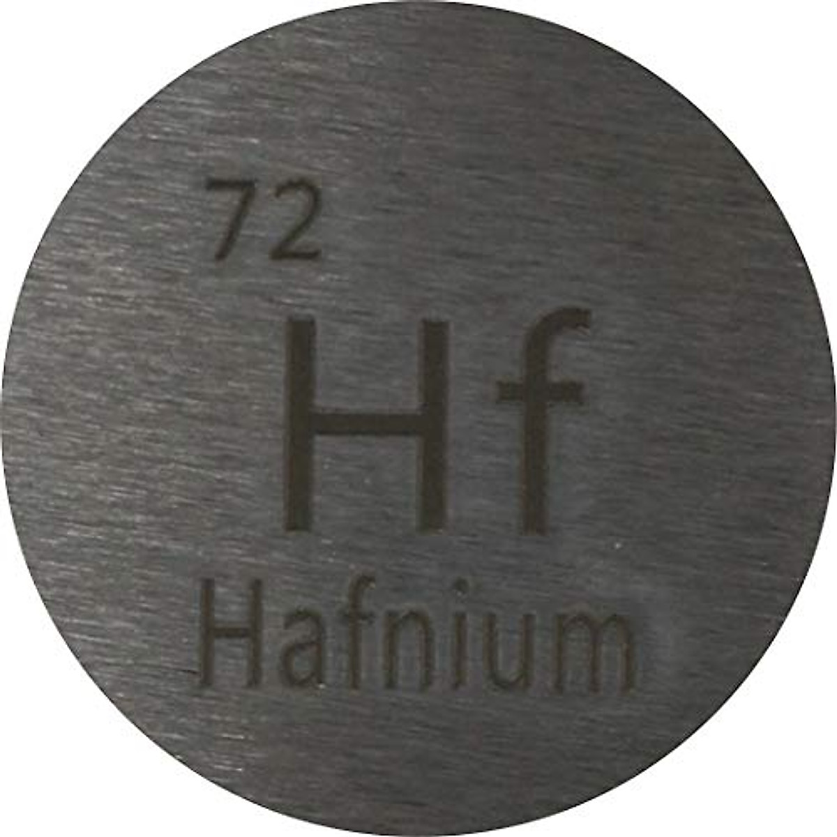 Hafnium (Hf) 24.26mm Metal Disc for Collection or Experiments
