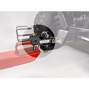 Garbage Commander Combo Hitch, Haul Pin Hitch, Handled Lawn and Garden Equipment, or Wheeled Garbage Cans