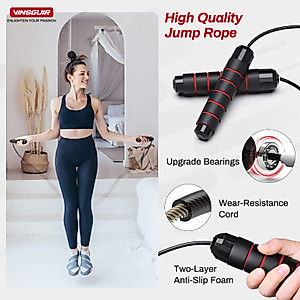 Vinsguir Ab Roller, 4-in-1 Ab Roller Kit with Knee Pad