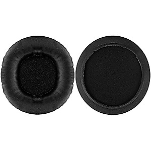 Geekria QuickFit Replacement Ear Pads for Skullcandy Hesh, Hesh 2, Hesh2 Wireless Headphones Ear Cushions, Headset Earpads, Ear Cups Repair Parts (Black)
