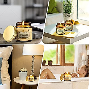 Scented Candles Gift Set for Women, Aromatherapy Candles Sets Smoke-Free Strong Fragrance Long Lasting, 6 Fragrance 180hrs Burning Time, Great Gift for Valentine's Day, Mother's Day and Christmas
