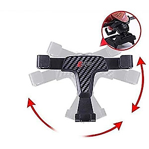 Phone Holder Mount for Honda Civic,Dashboard Air Vent Adjustable Phone Holder for Honda Civic 2019 2018 2017,Car Phone Mount for iPhone 7 iPhone 6s iPhone 8,for Samsung,Smartphone for 4.7/5 in