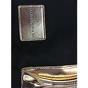 VICTORIA SECRET LIMITED EDITION 2016 TOTE bag weekender BLACK AND ROSEGOLD TRIM