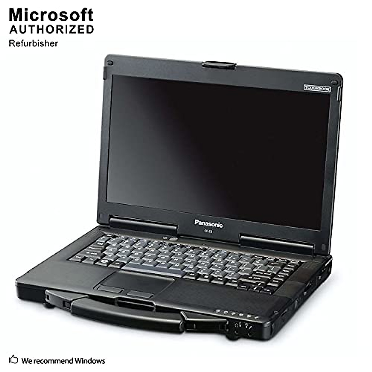 Panasonic Toughbook CF-53 Laptop PC, 14 HD Display, Intel i5-2520M 2.5GHz, 16GB RAM, 1TB SSD, Windows 10 (Renewed)