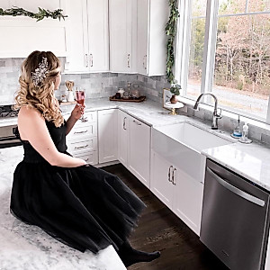 WDPL Women's A Line Short Knee Length Tutu Tulle Prom Party Skirt Large Black