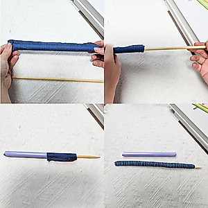 XGNG 1Set 3PCS Quick Turn Fabric Set Assorted Sizes Tube Turners for Sewing DIY Tool