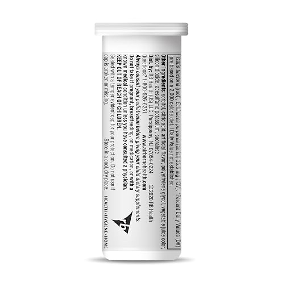 Airborne Elderberry + Zinc & Vitamin C Effervescent Tablets, Immune Support Supplement With Powerful Antioxidant Vitamins A C E, 20 Fizzy Drink Tablets, Elderberry Flavor