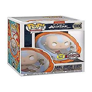 Avatar: The Last Airbender - Aang Avatar State Glow US Exclusive 6" Pop! Vinyl [RS]