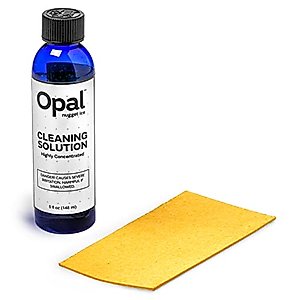 GE Profile Opal | Cleaning Supplies Kit for Opal Nugget Ice Maker | Ice Machine Cleaner Kit Includes (1) 5 oz Bottles of Cleaning Solution, (1) Cleaning Cloth