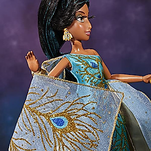 Disney Princess Style Series 30th Anniversary Jasmine Fashion Doll, Deluxe Collector Doll with Accessories, Disney Toy for Kids 6 and Up